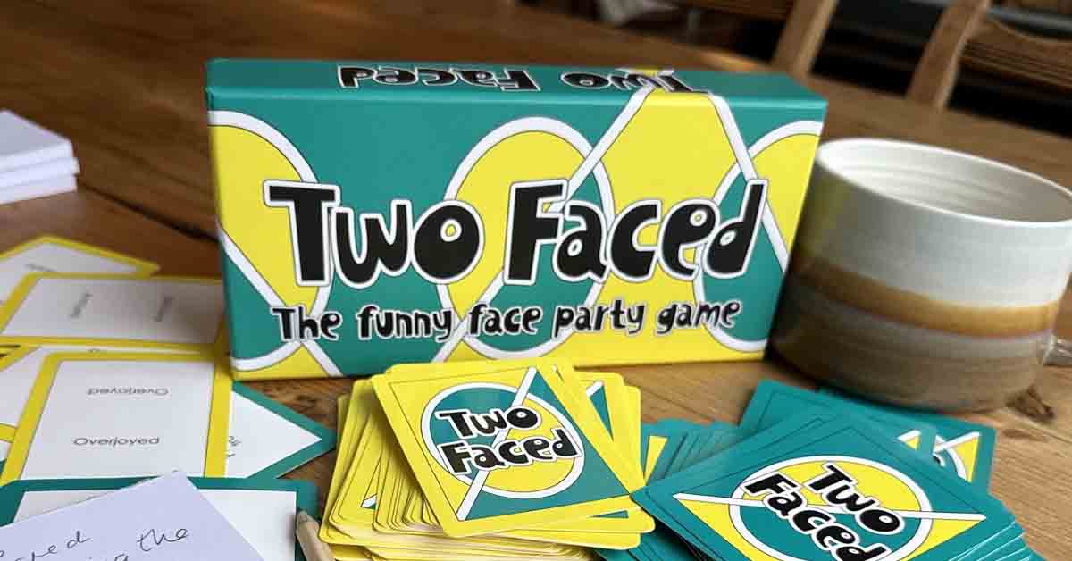 Two Faced | The Funny Face Party Game – Two Faced Game